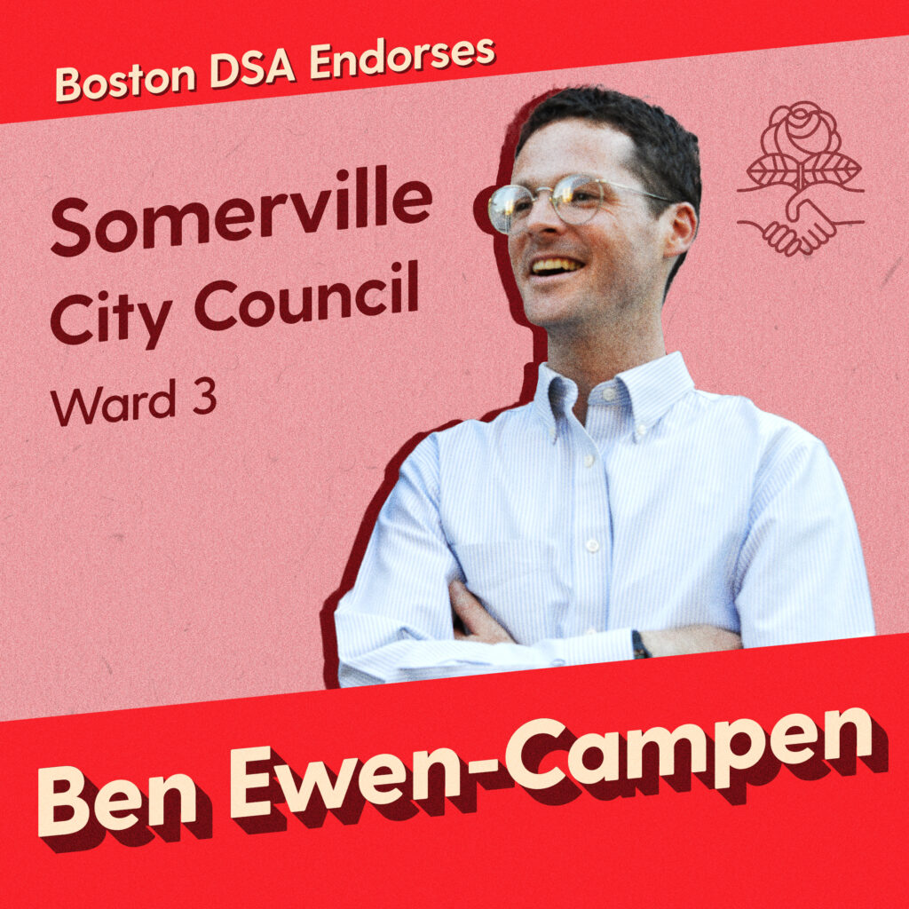 Endorsements - Boston Democratic Socialists of America